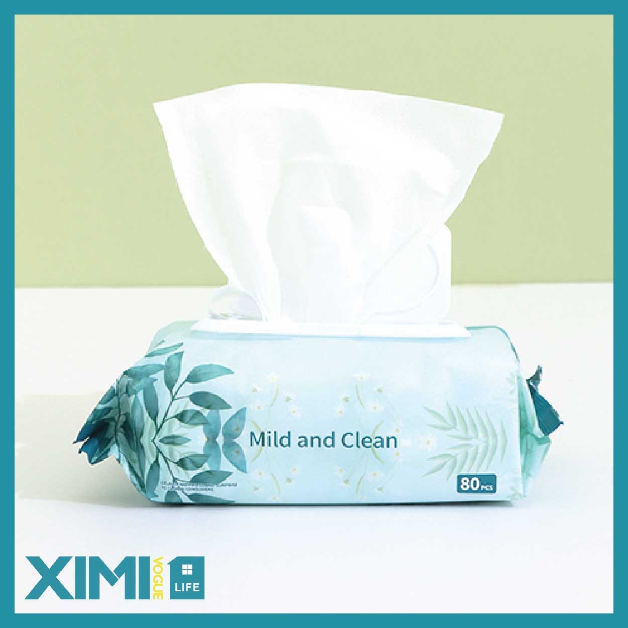 EDI Pure Water Wet Wipes(80 Wipes/Bag) - Ximi Vogue | Lifestyle