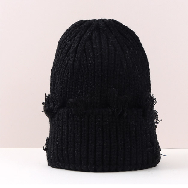 Unique Broken Hole Knitted Hat For Adult - Ximi Vogue | Lifestyle